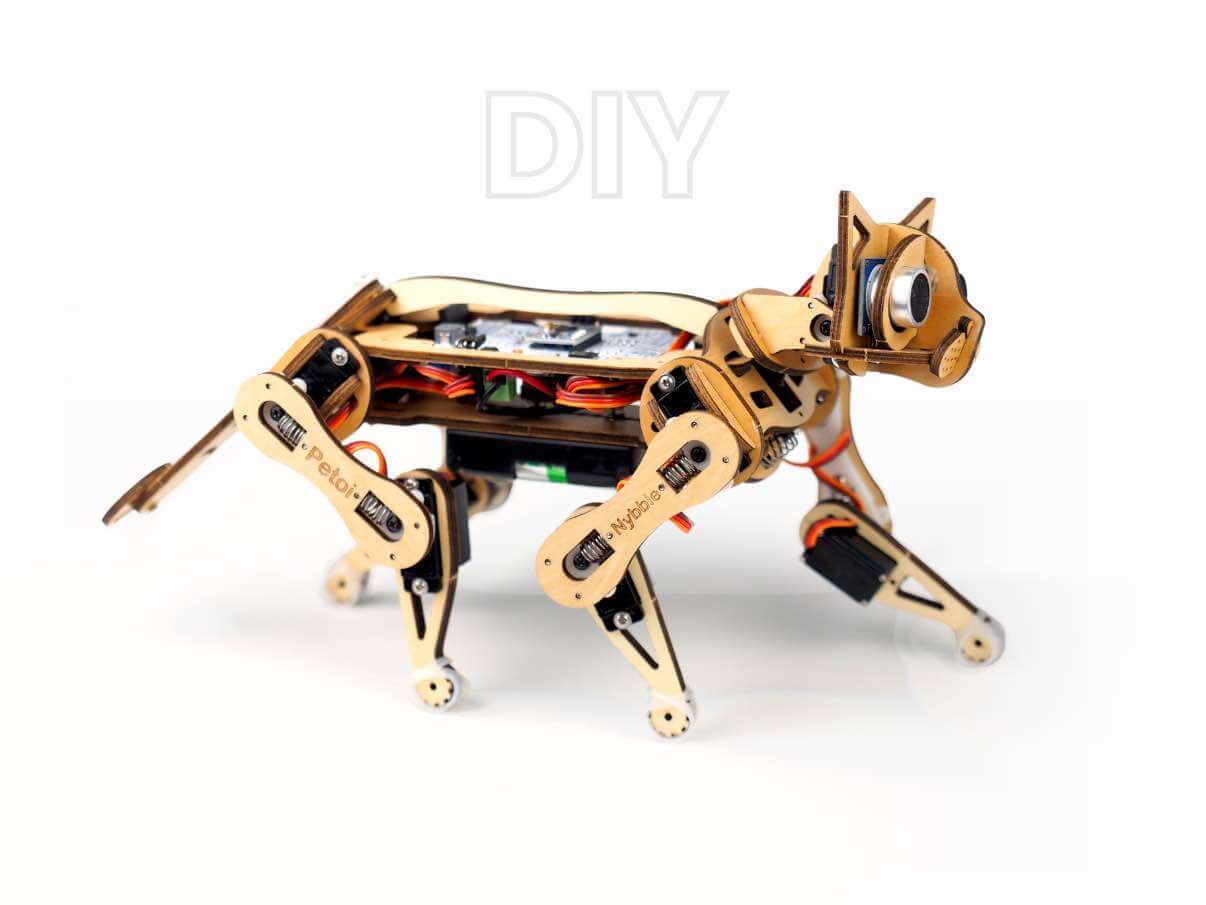 Robot Cat Nybble - Petoi |Programmable Open Source Robot Cat