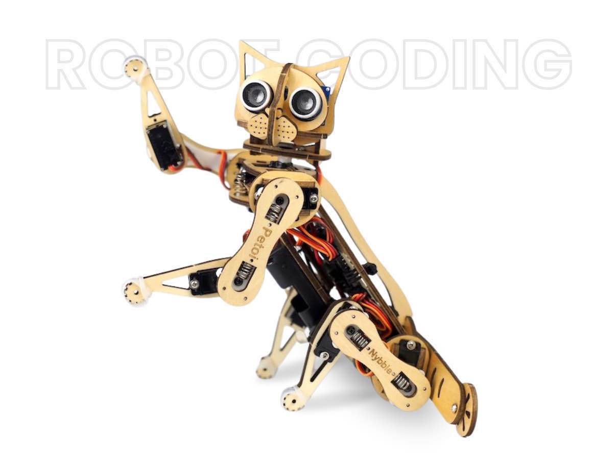Robot Cat Nybble - Petoi |Programmable Open Source Robot Cat